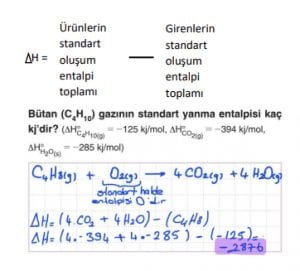Entalpi Nedir? Oluşum Entalpisi Konu Anlatımı ve Soru Çözümü - Kunduz ...